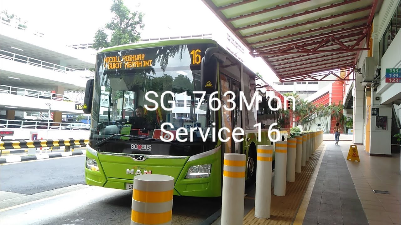 SBS Transit Trunk Bus Service 16 Hyperlapse(Direction 1) - YouTube