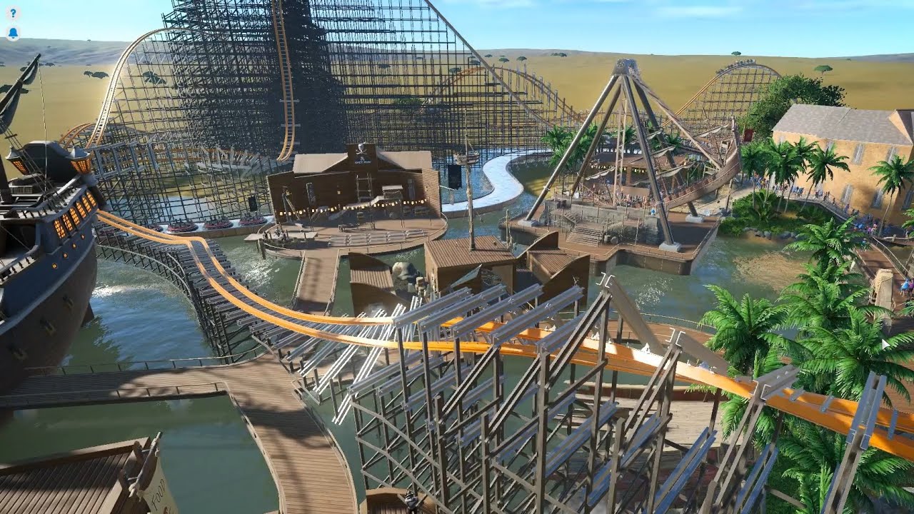 Planet Coaster - Fantastic Worlds - Episode 11: RMC Hybrid Coaster ...