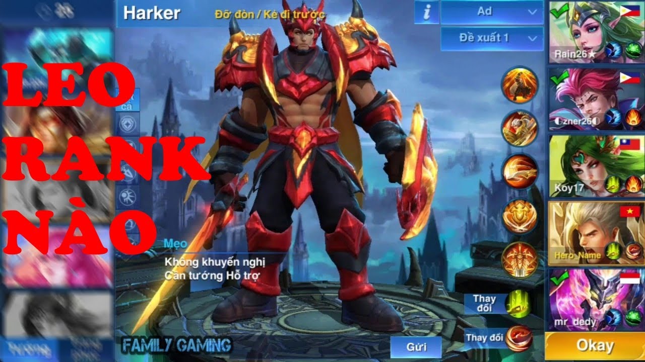 Heroes Arena | Harker leo rank late games - YouTube