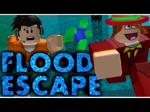 Suyla Dolan Odada Hayatta Kalmaya Çalışıyoruz ! | Roblox Flood Escape