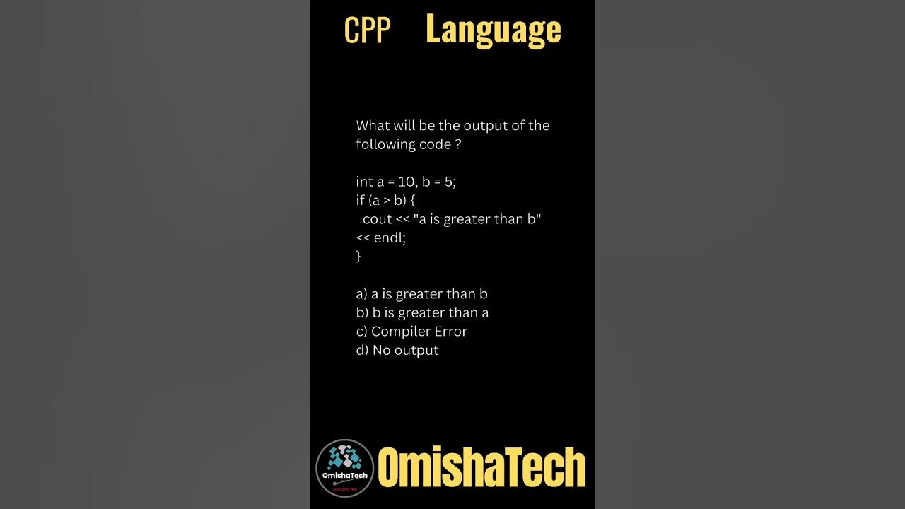 Conditional statements | C++ programming #shorts #viral #programming #c++ # ...