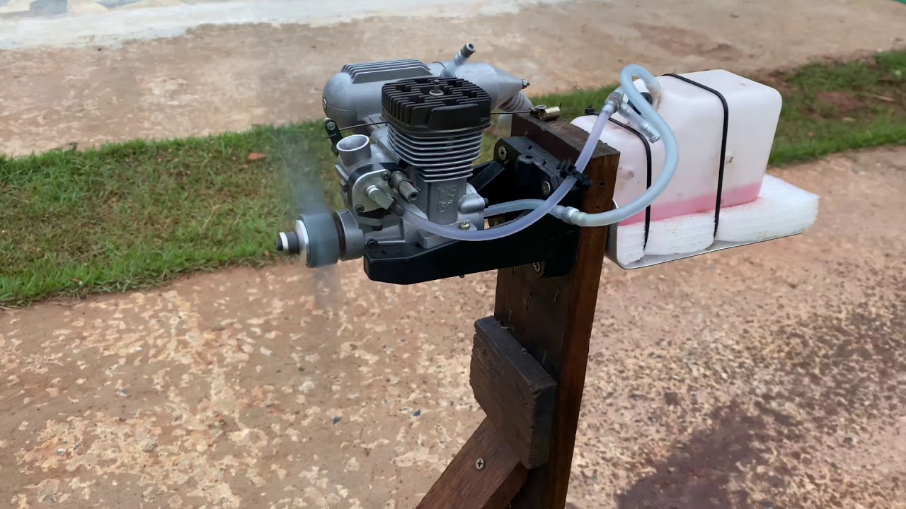 YS Engine 50ST - YouTube