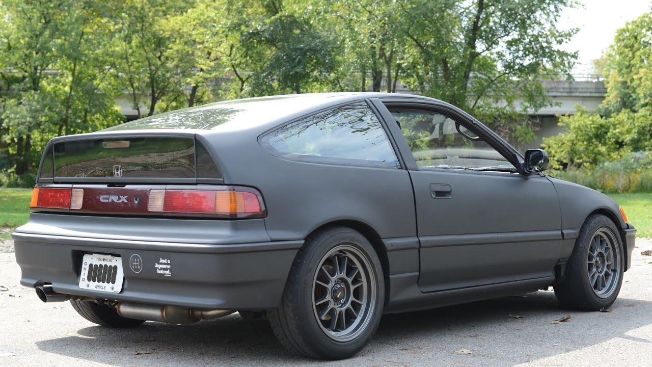 Honda CRX EF B20b - Timelapse Track Build - YouTube