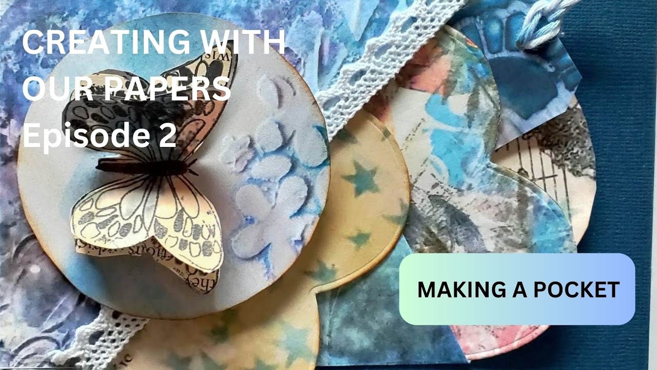 CREATING WITH OUR PAPERS- Episode 2- Making Pockets - YouTube