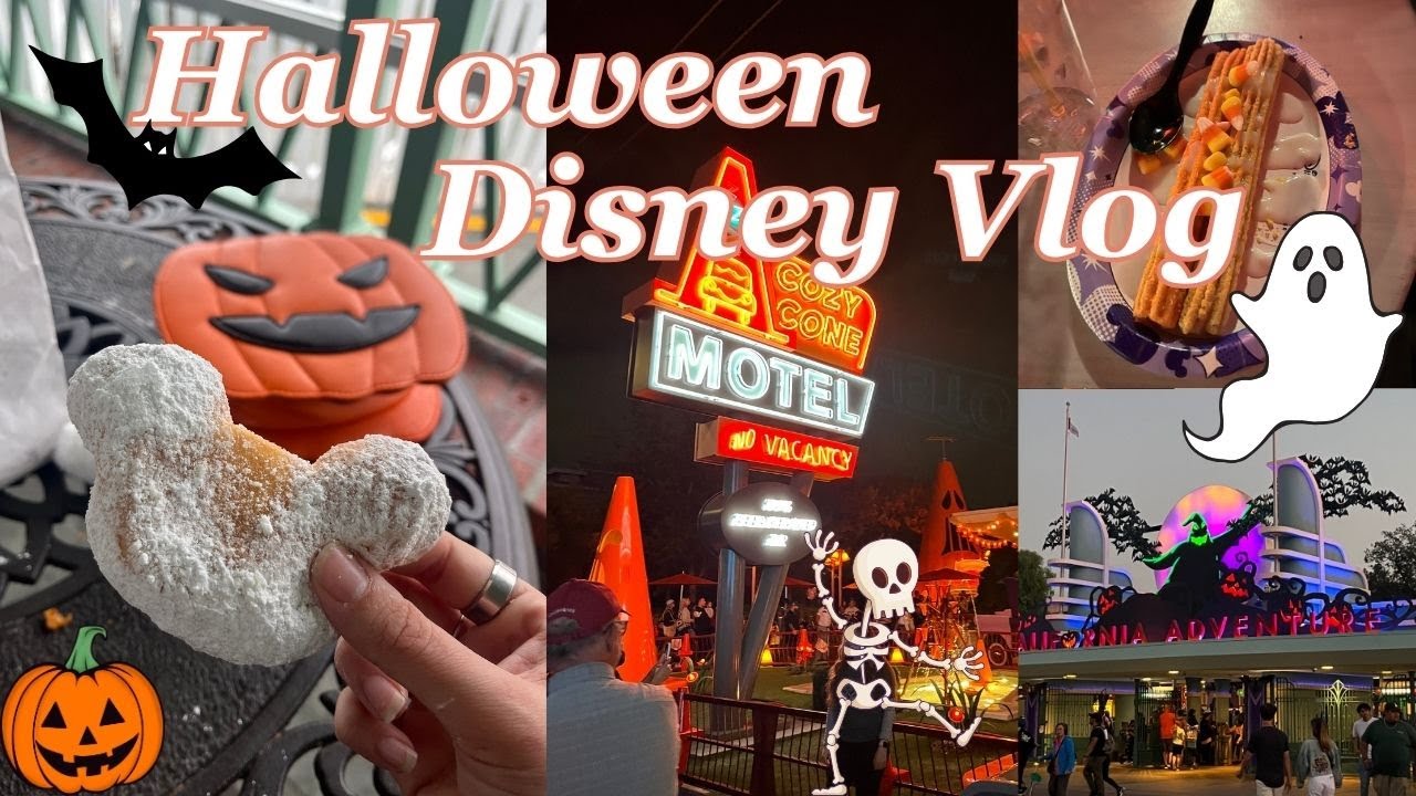 spooky n' rainy disneyland vlog - YouTube