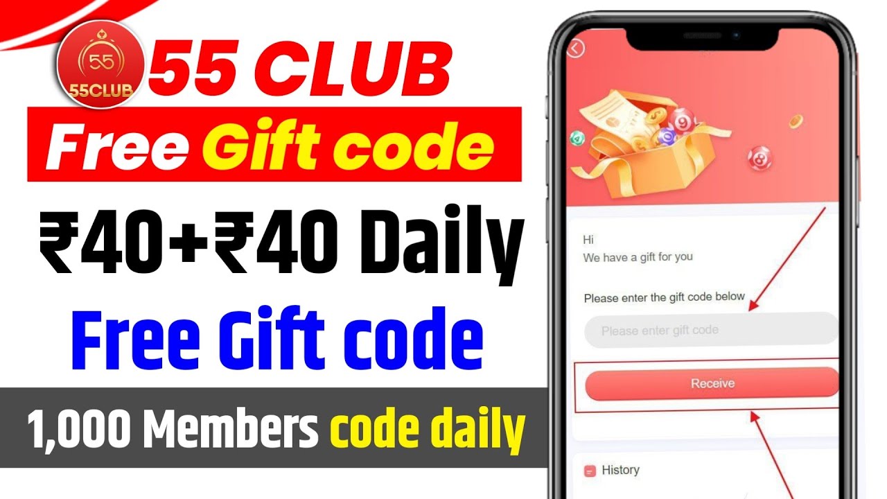 55 Club Gift Code Telegram Channel 🎁| 55 Club Gift Code Today | 55 Club ...
