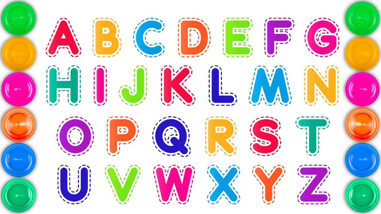 Let's trace & write uppercase ABCDE for preschool toddlers and kids ...