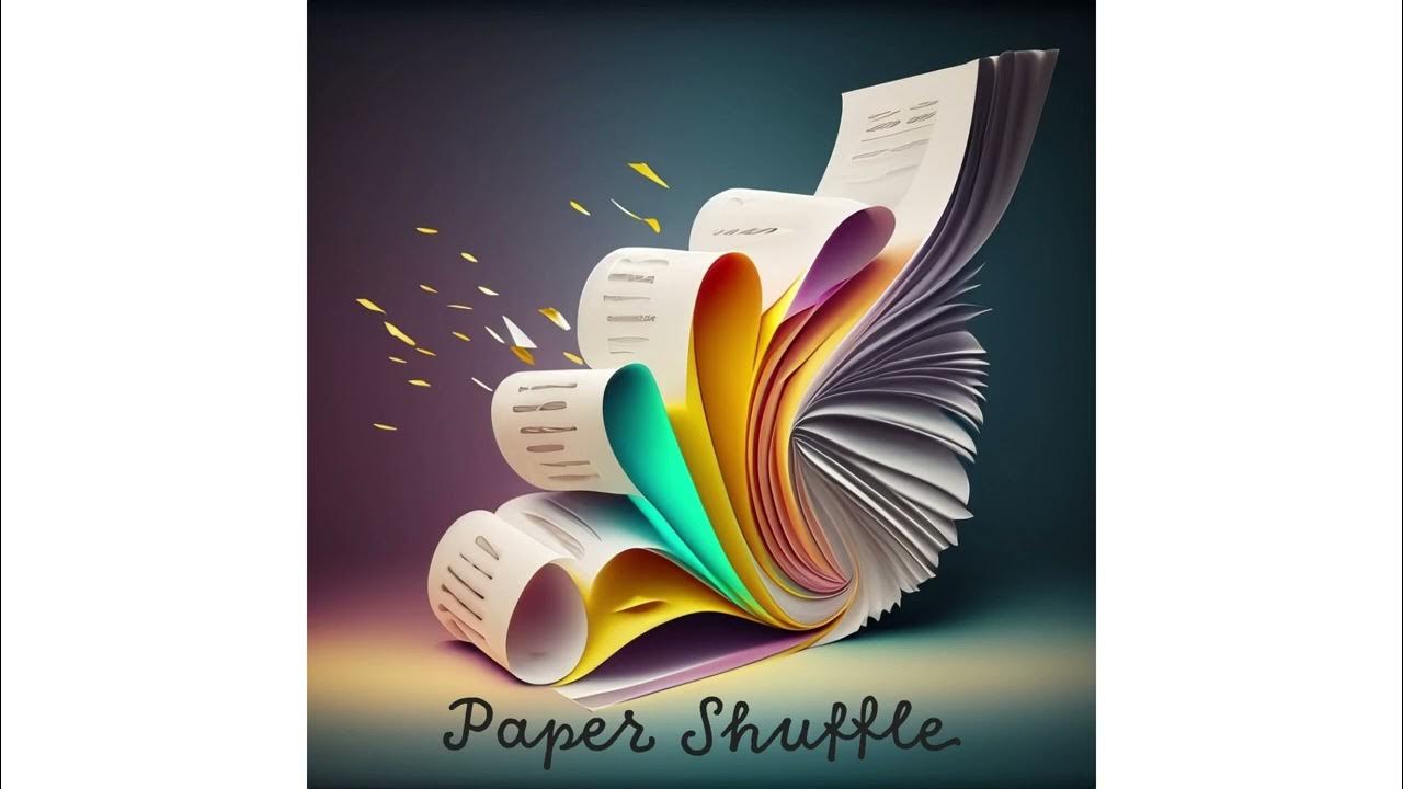 Paper Shuffle Sound Effect - YouTube