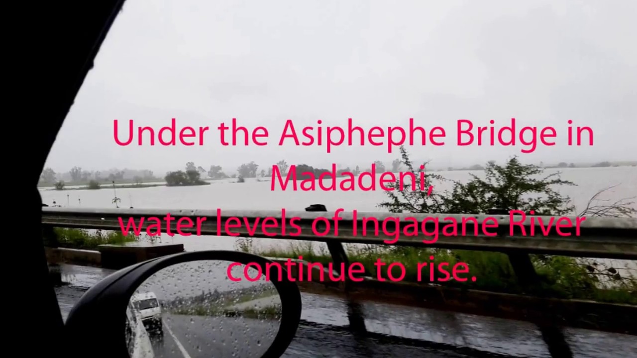Asiphephe Bridge Ingagane River water levels rise at alarming rate ...