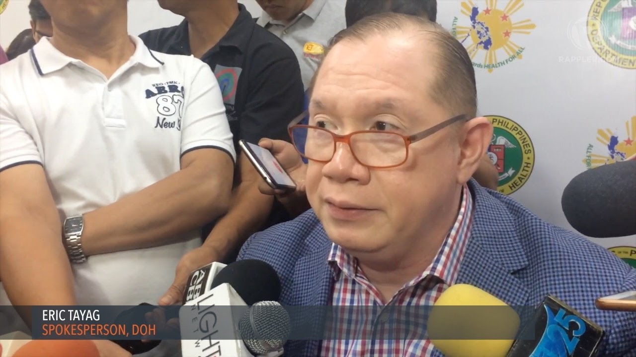 Health Spokesperson Eric Tayag explains capacity of mega TRC - YouTube