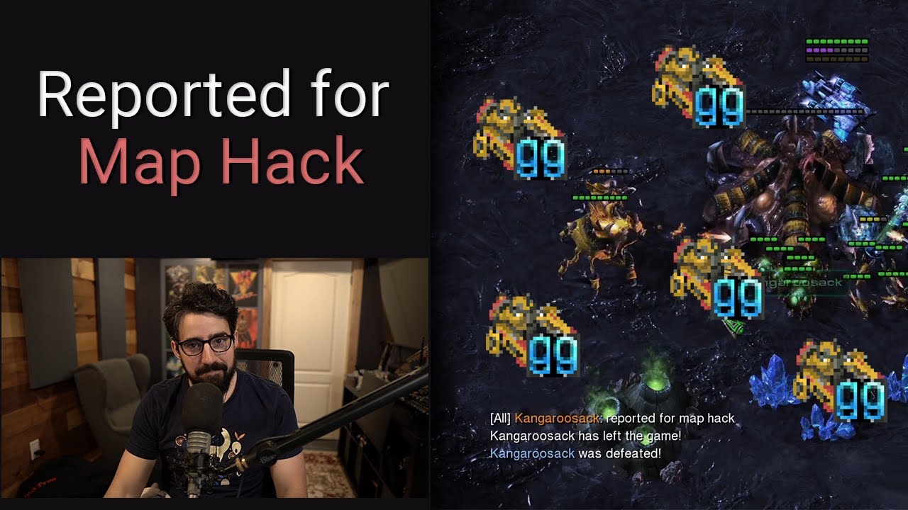 Starcraft 2: Reported for Map Hack - YouTube