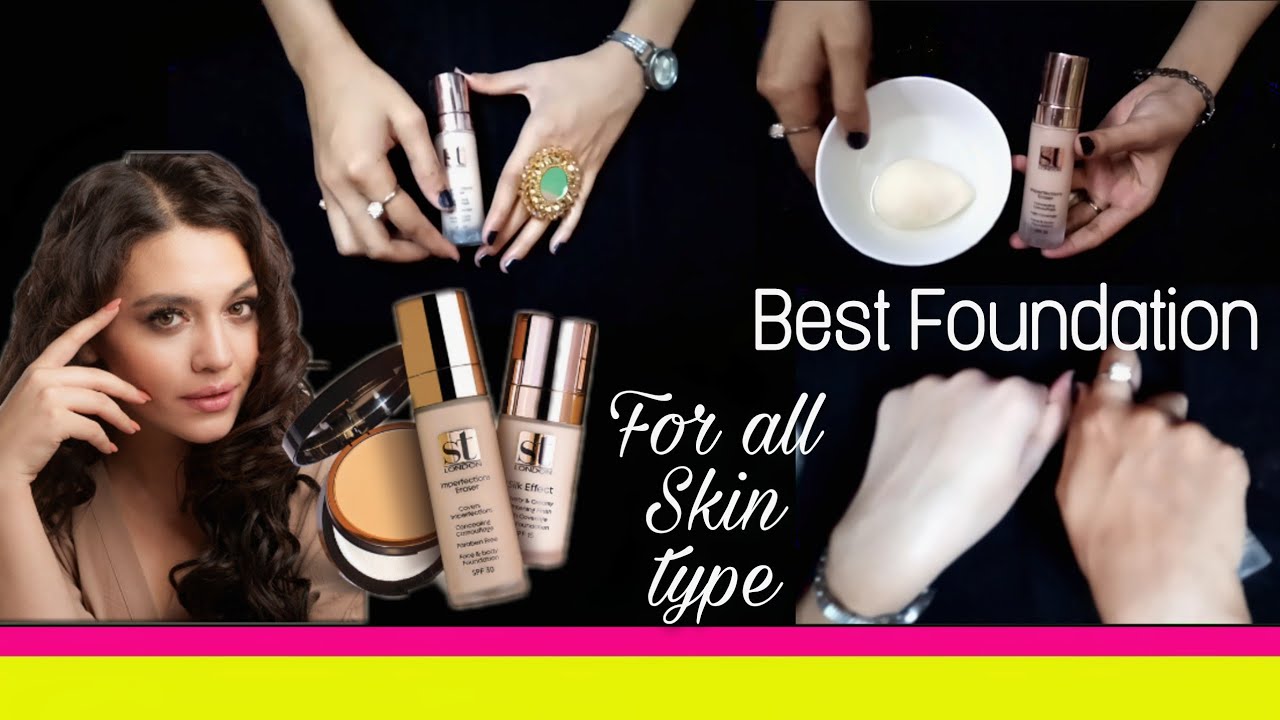 St London Foundation - Best Foundation - How to apply foundation with ...