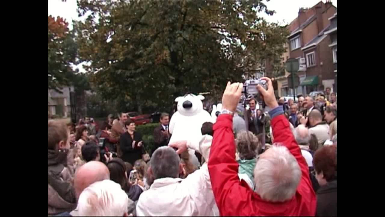 Limal : Inauguration de la statue Cubitus (2002) - YouTube