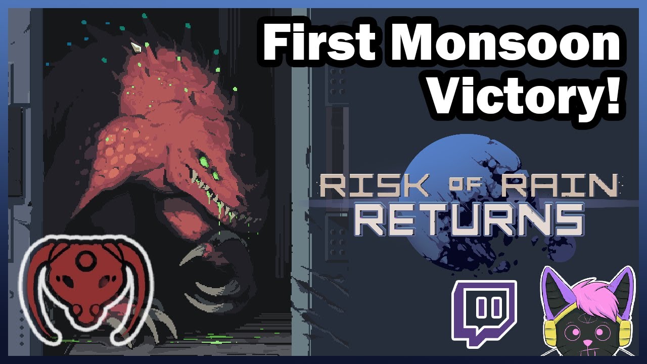My First Monsoon Win! (Risk Of Rain Returns VOD) - YouTube