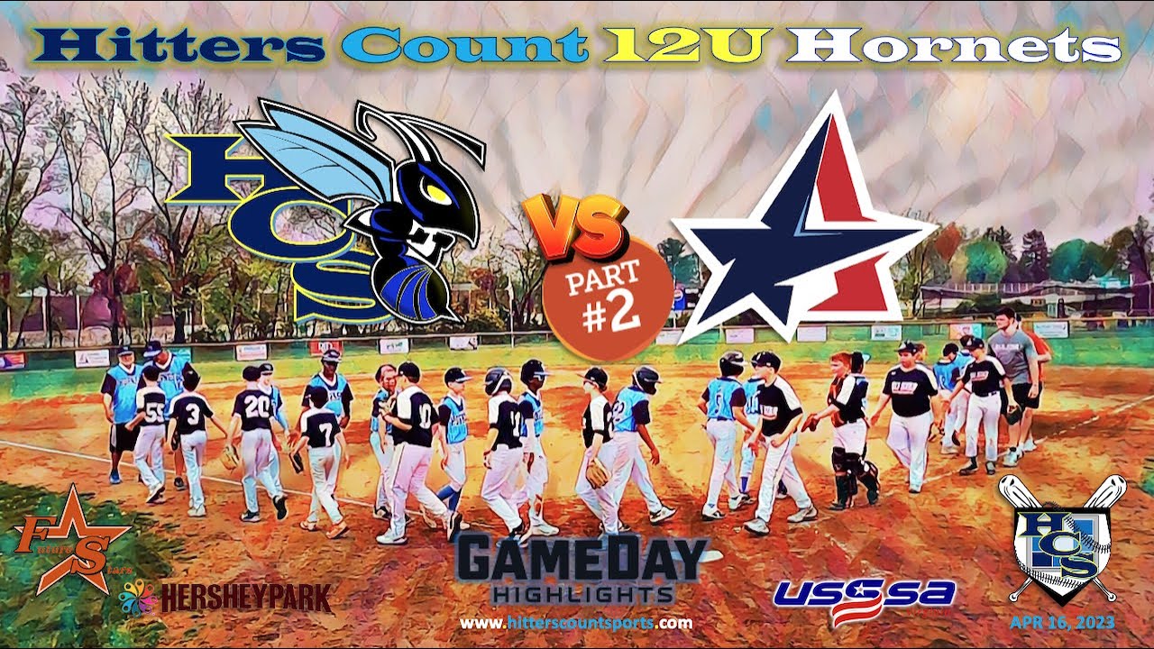 Hitters Count Hornets 12U🐝 🆚 All-Star Baseball Academy - Part 2 - on 16 ...