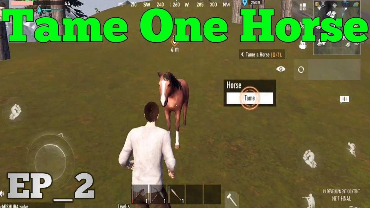 Tame One Horse Project Evo Hindi Gameplay EP_2 - YouTube