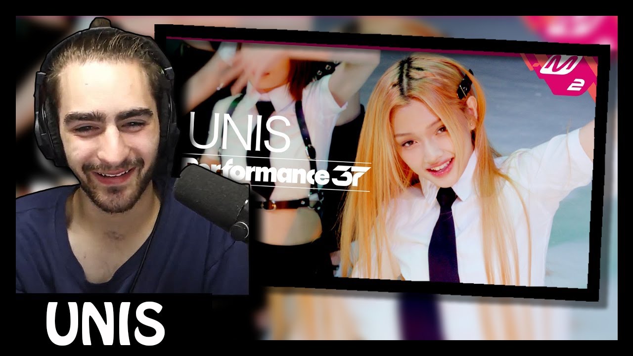 Reacting to UNIS - Dopamine Performance Video - YouTube