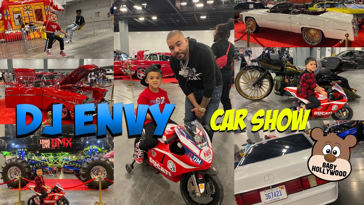 Carshow Miami Beach DJ Envy with Lil Jay Car show - YouTube
