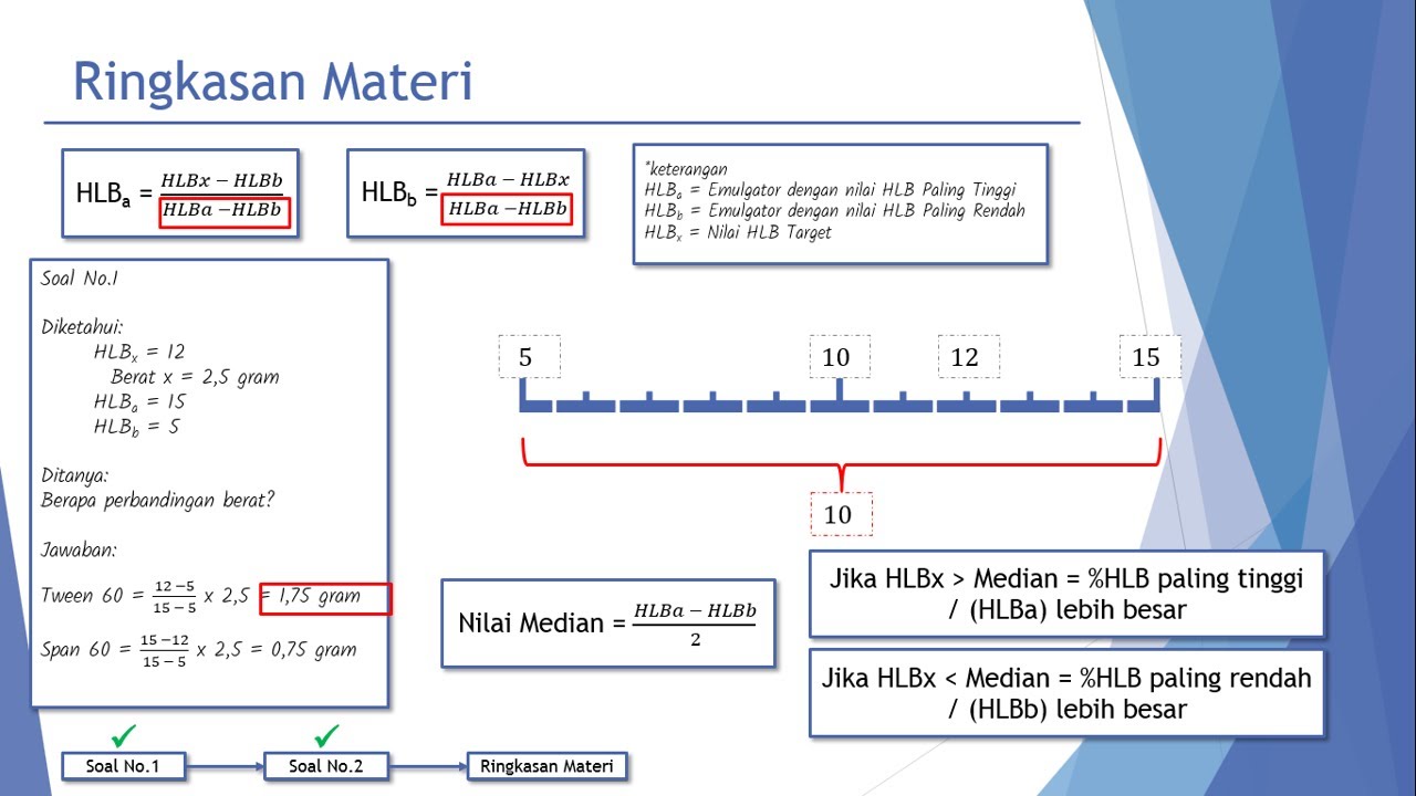 Review Soal Farmasetika: Perhitungan HLB Emulsi I Review #19 - YouTube