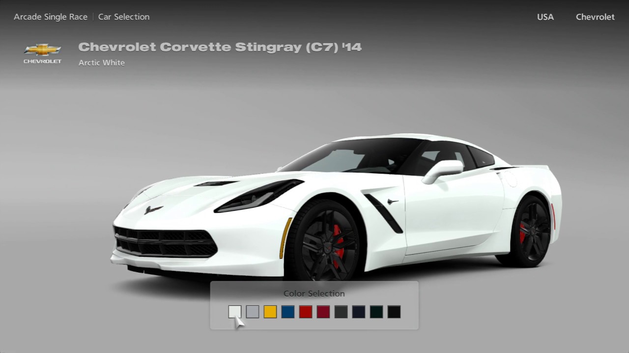 Chevrolet Corvette Stingray (C7) '14 Indianapolis Motor Speedway High ...