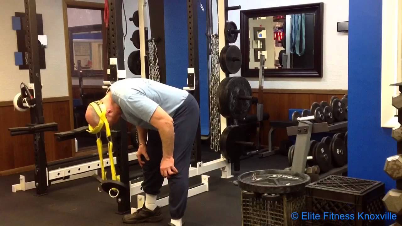 Lift of the Day: Neck Harness Raise - YouTube