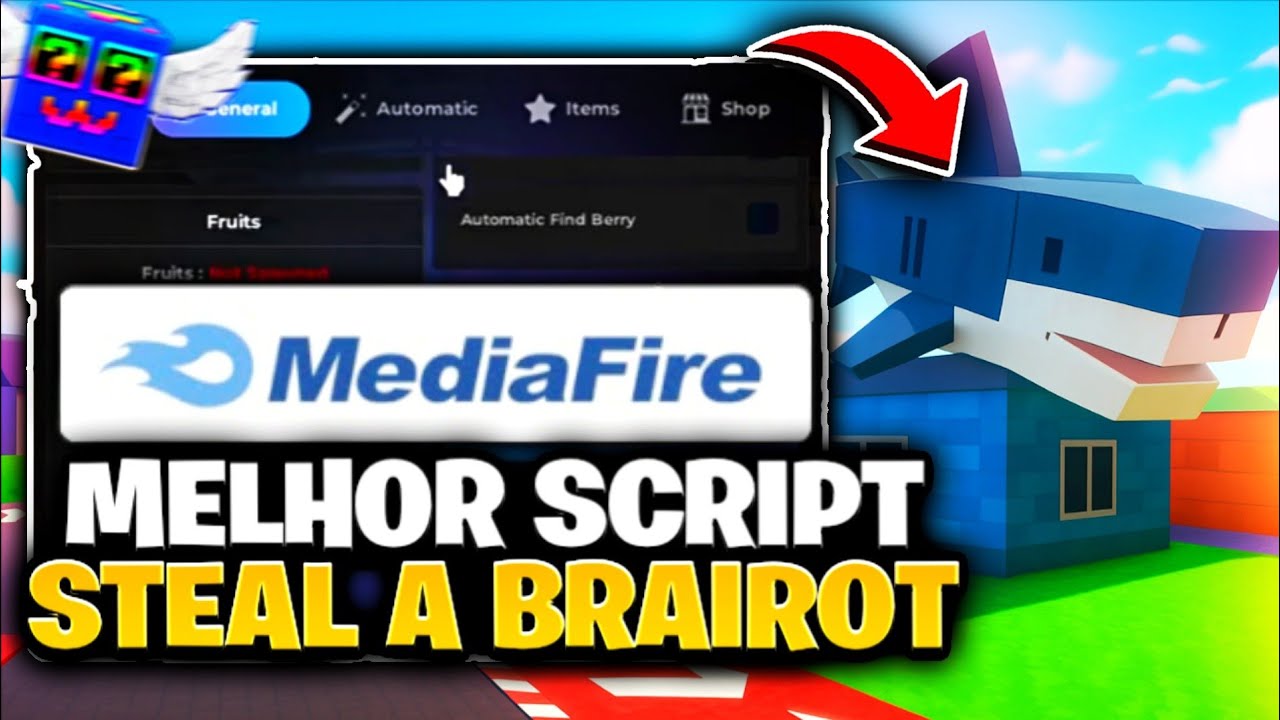 💸SCRIPT Roube Um Brainrot LINK DIRETO *SEM KEY* (Pega TODOS Brainrot ...