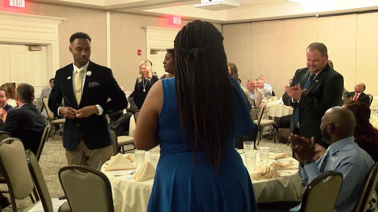 DEF honors Teacher of the Year honorees - YouTube
