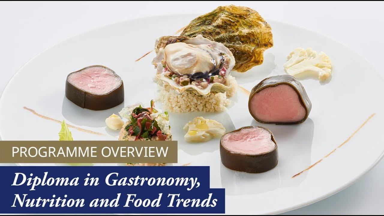 Diploma in Gastronomy, Nutrition and Food Trends - YouTube