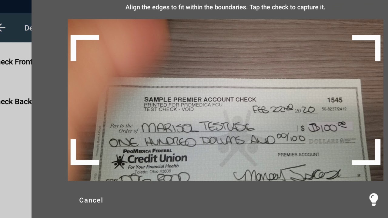 Tech Spotlight: Remote Check Deposit - YouTube