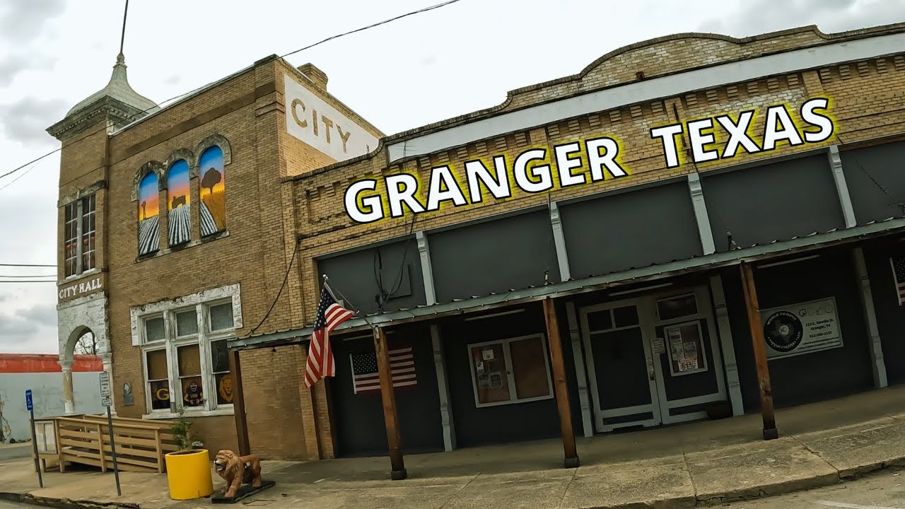 GRANGER TEXAS: THE FIRST BRICK ROADS - YouTube