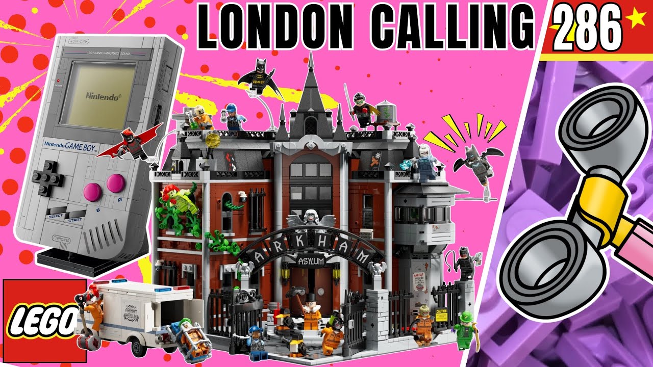 LONDON CALLING LEGO PODCAST 286 - DC STRIKES BACK WITH ARKHAM ASYLUM ...