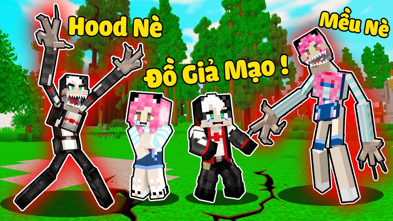 REDHOOD THỬ THÁCH 24 GIỜ CỨU CHỊ PANDA KHỎI ĐỊA NGỤC TRONG MINECRAFT ...