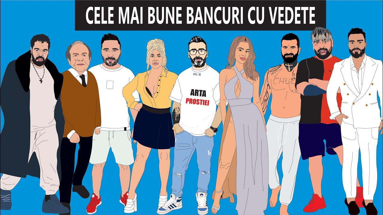 Cele mai bune bancuri cu vedete din Romania - YouTube