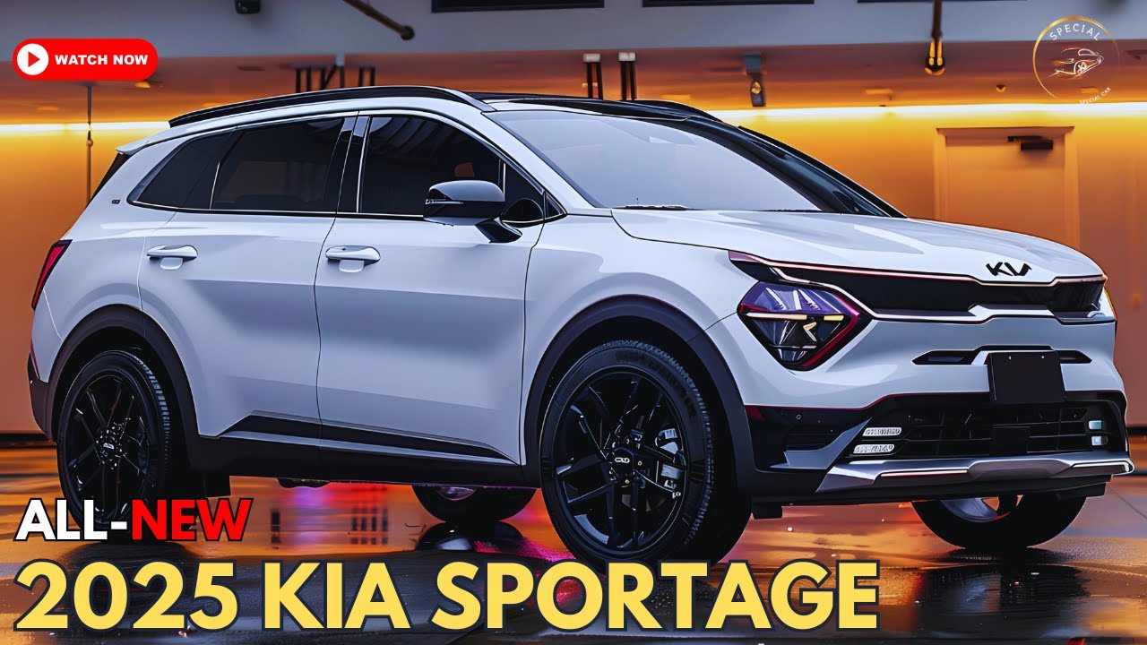 First Look! 2025 Kia Sportage Reveal - Redesigned Front-End! - YouTube