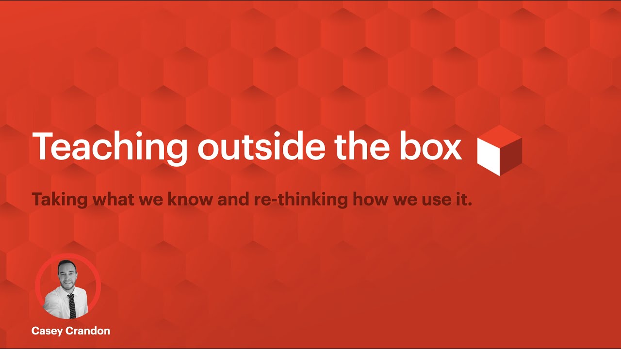 Teaching outside the box - YouTube