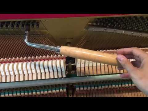 Tutorial: How to tune piano yourself - YouTube