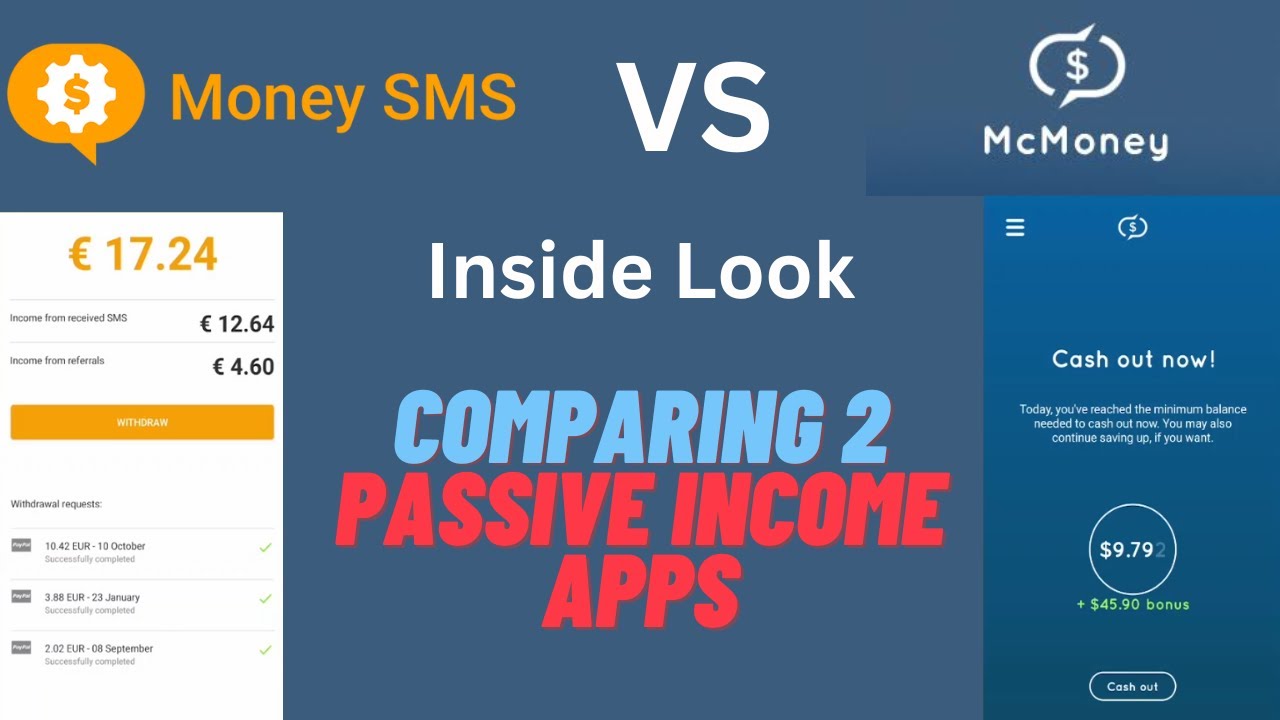 Money SMS VS McMoney - Comparing 2 Passive Income Mobile Apps ...