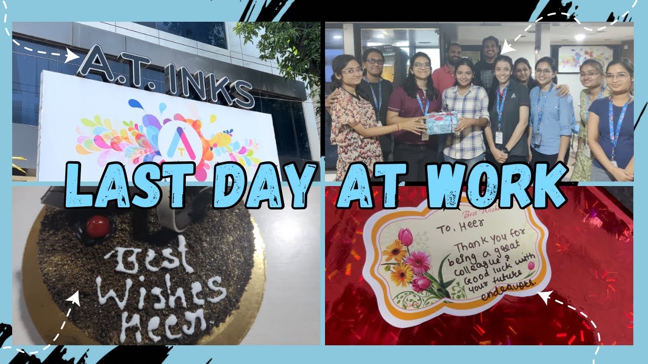 LAST DAY AT WORK | LAST DAY AT REXTONE INDUSTRIES | A.T.INKS - YouTube