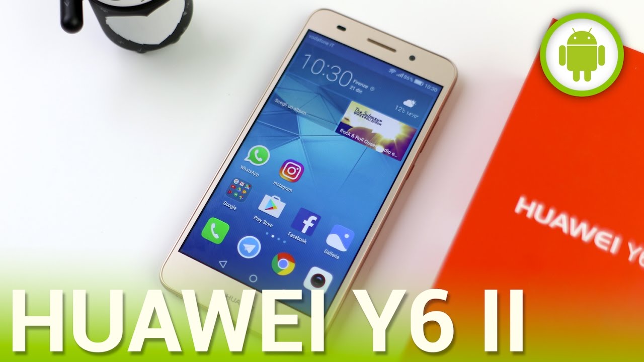 Huawei Y6 II, recensione in italiano - YouTube