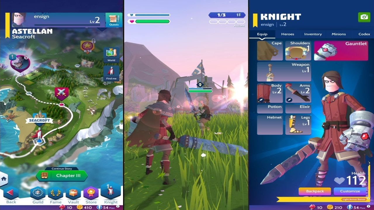 Knighthood (by Midoki Roleplaying Games) - rpg game for Android and iOS ...