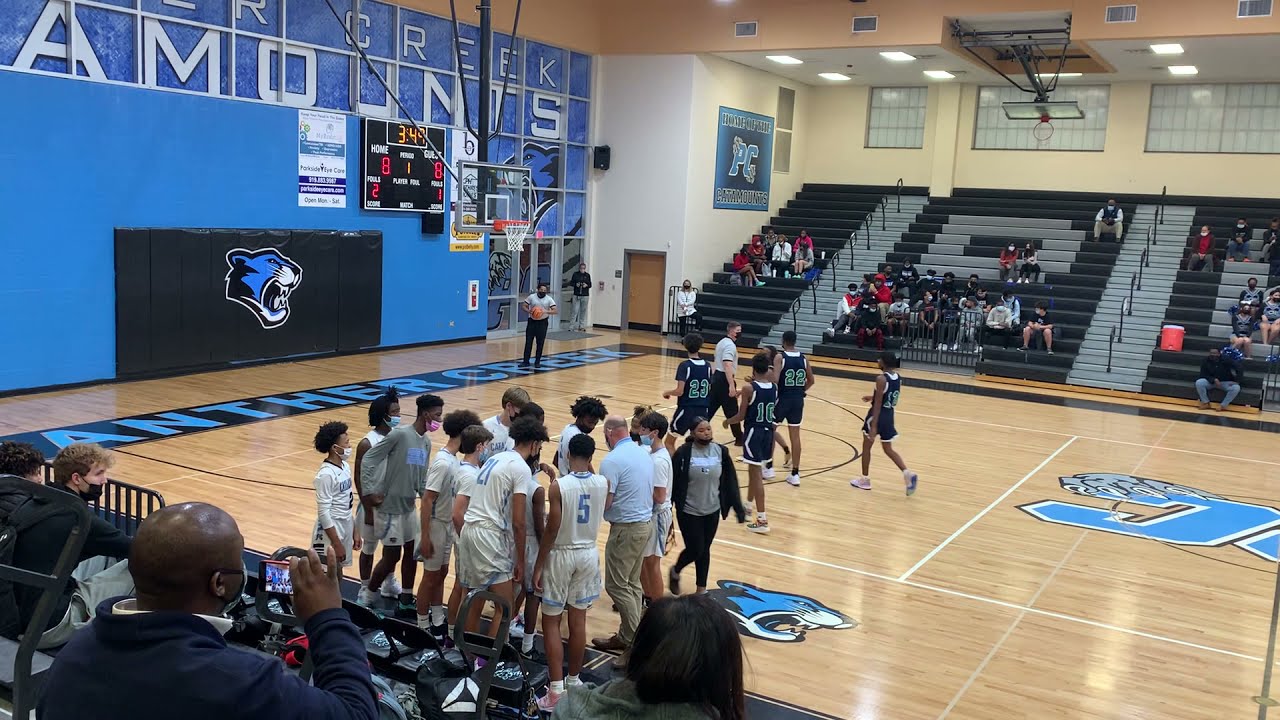 LRHS JV BBall 21/22 - Panther Creek - YouTube