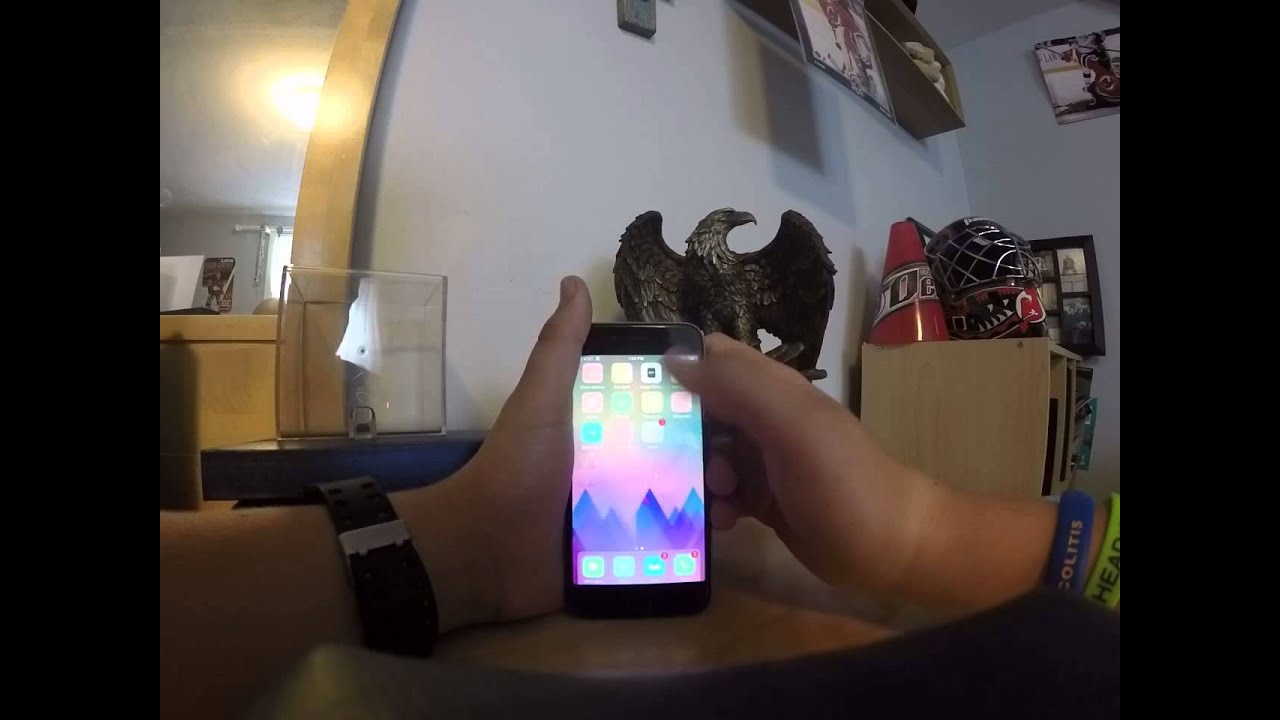 Perfect complete jailbroken iPhone (themes) - YouTube