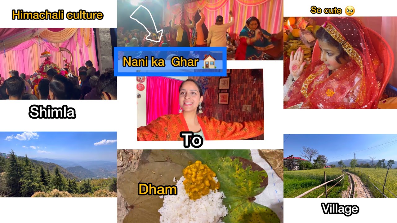 Himachali culture (Devta Pooja ,Jagran ,Dhaam,) // Nani ka ghar ...