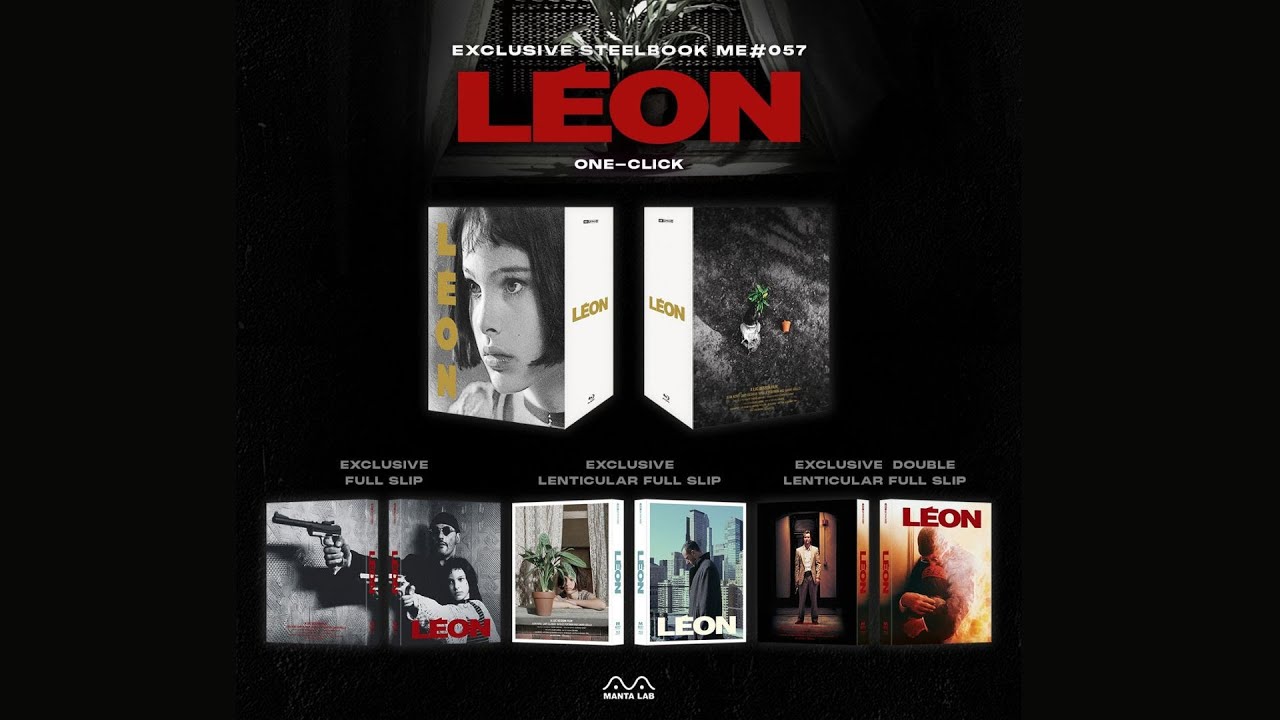 Léon: The Professional OC Box 4K SteelBook Manta Lab Exclusive No. 57 ...