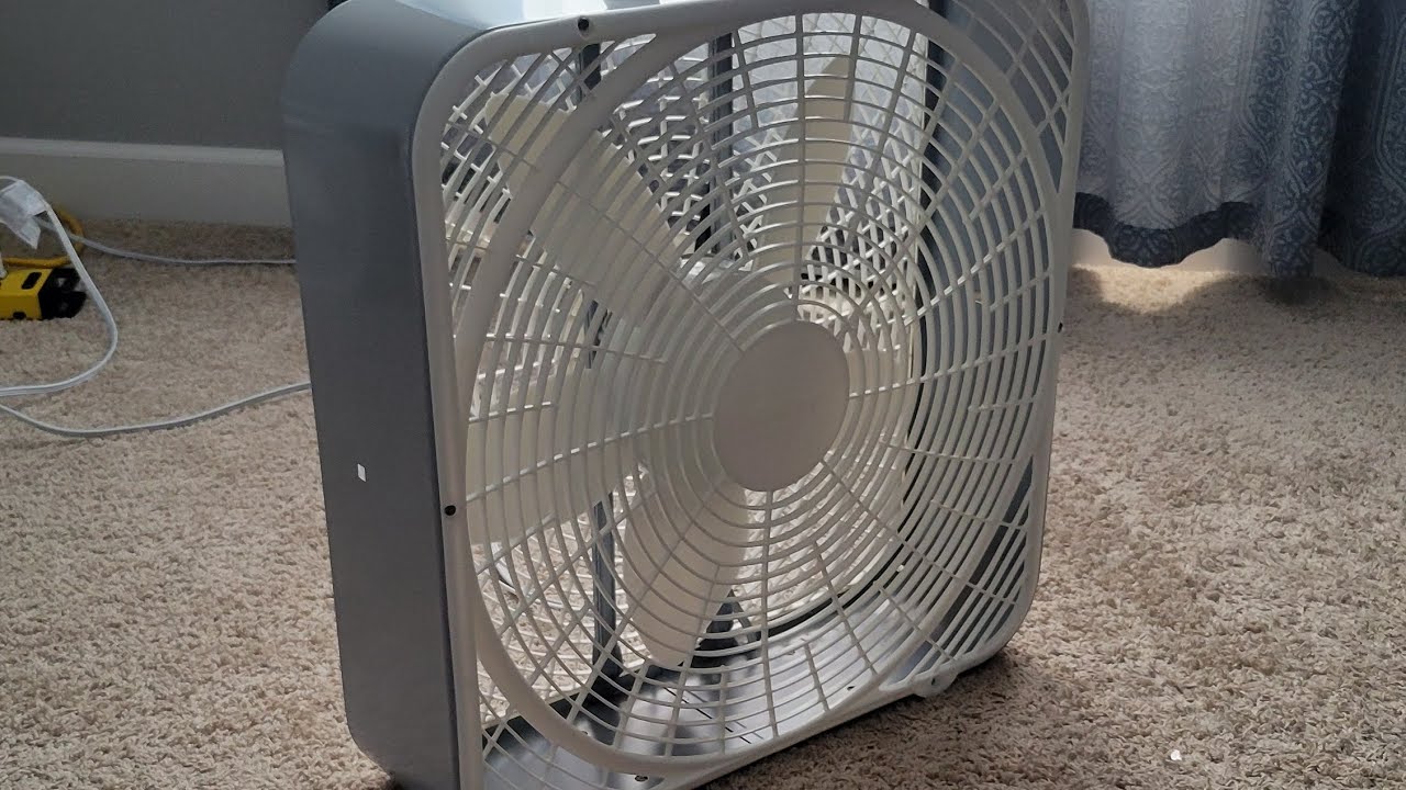 Odd Air-King box fan, unboxing and test - YouTube