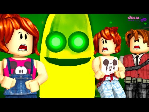 Roblox - FUJA DA BANANA DO MAL! (Banana Eats)