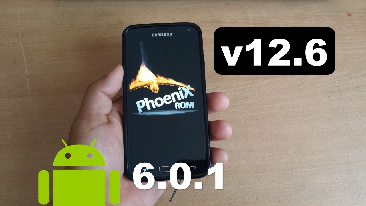 PHOENIX ROM v12.6 STOCK ANDROID 6.0.1 PARA SAMSUNG S5 - YouTube