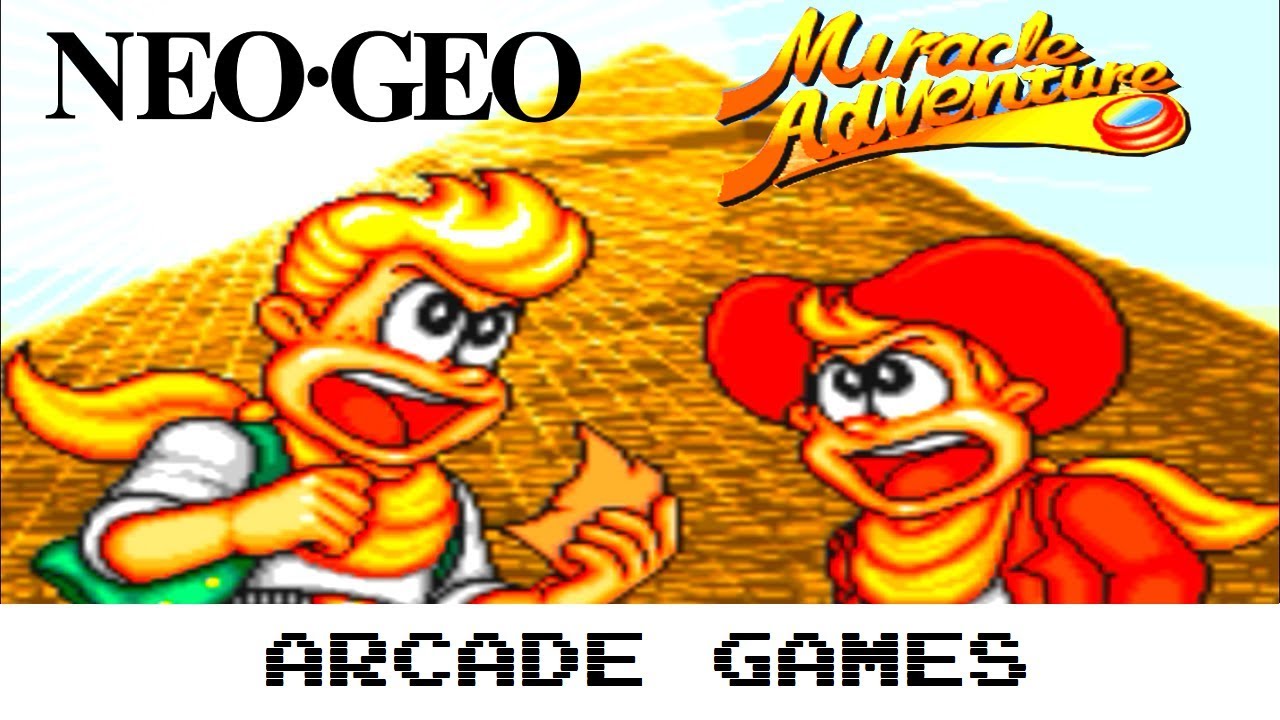 Miracle Adventure - ミラクルアドベンチャー aka Spinmaster (Gameplay) Arcade Neo ...