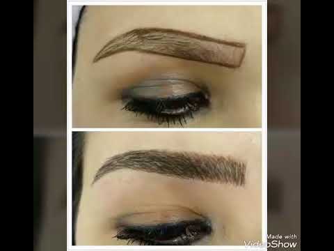 Kalıcı Kaş Kontürü Microblading