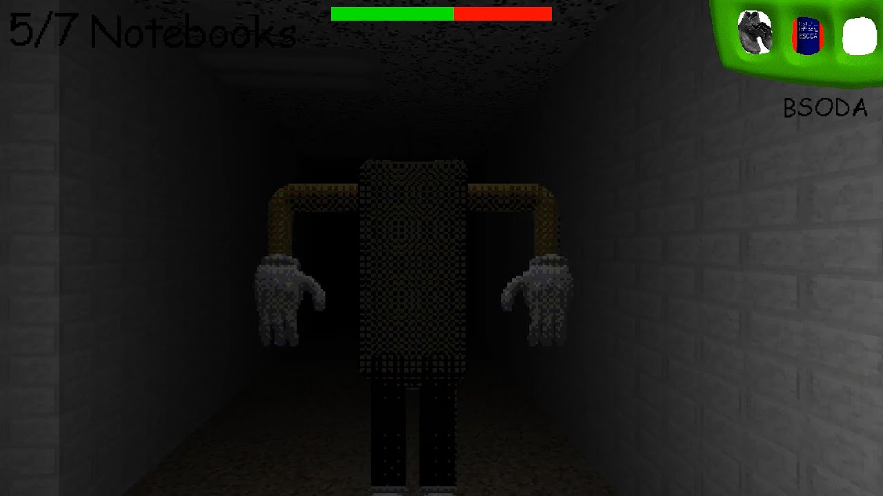 The Test instead of Baldi / The school was left without light Baldi's ...